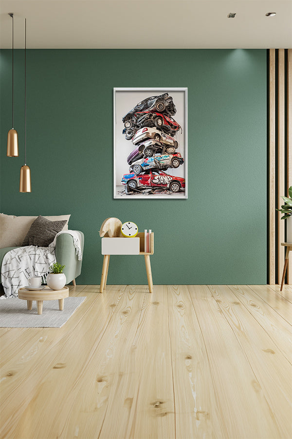Pyramid of Cars · Photographie d'art en qualité galerie et tirage ...