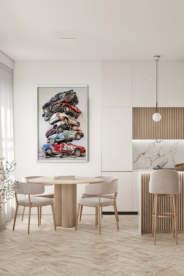 Pyramid of Cars · Photographie d'art en qualité galerie et tirage ...