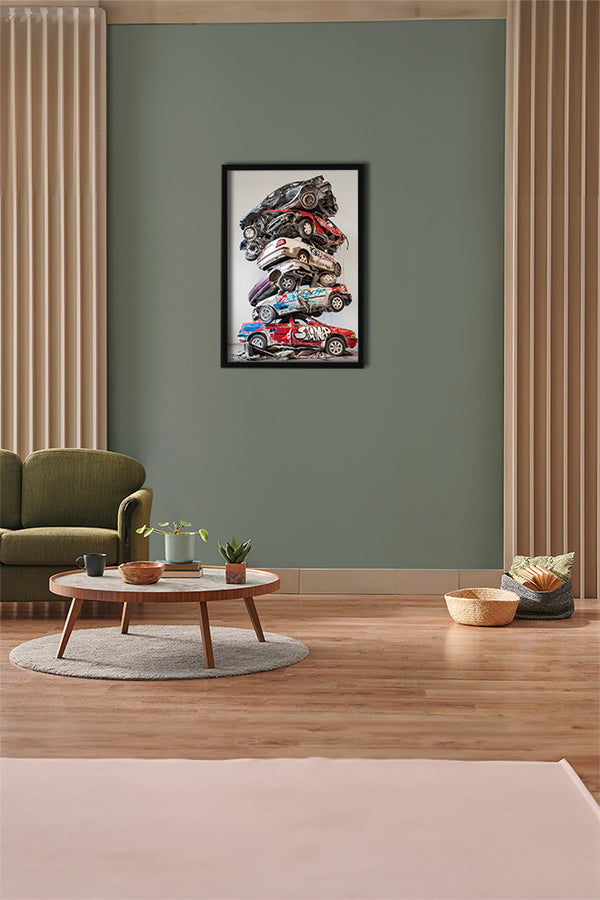 Pyramid of Cars · Photographie d'art en qualité galerie et tirage ...