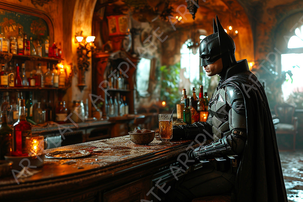 The black Knight meditation · Photographie d'art en qualité galerie et ...